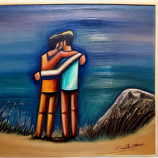 two italian men love