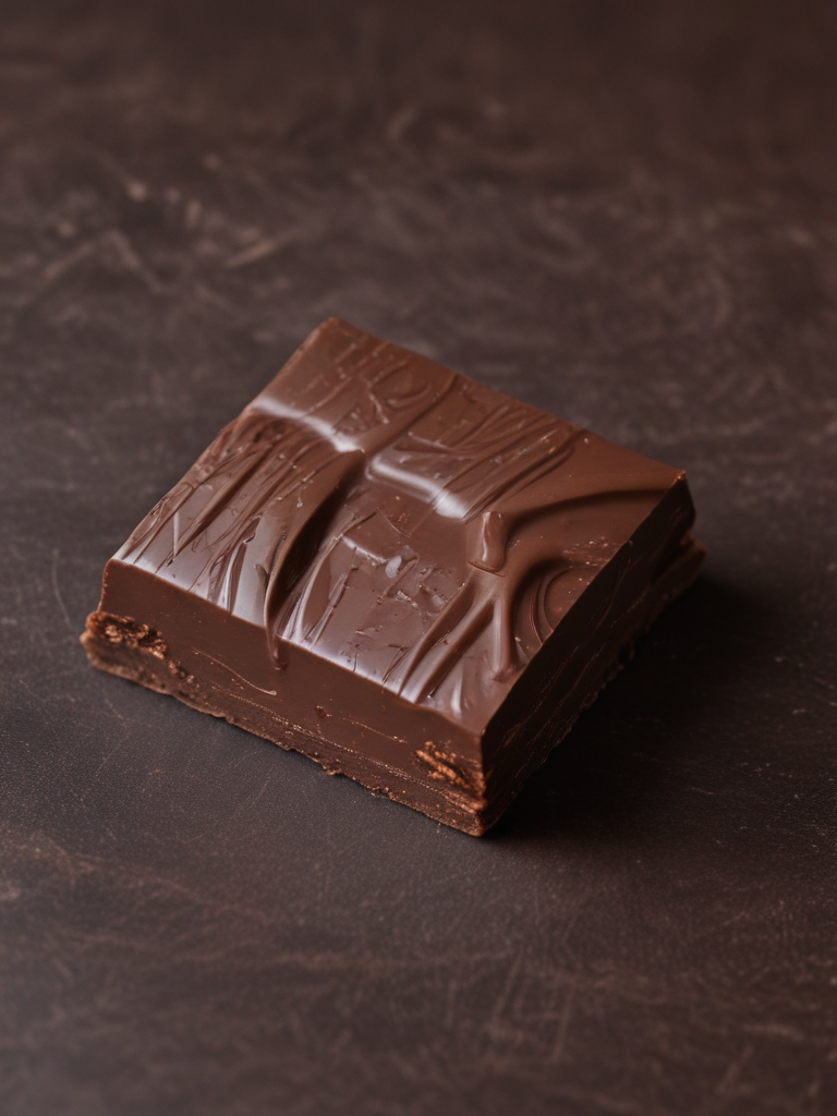 A Rich and Decadent Chocolate Square Perfect for Indulgent Treats.