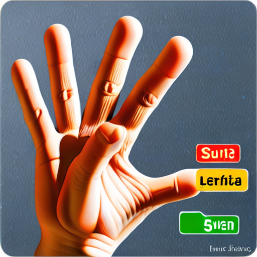 One hand man realistic way very white a