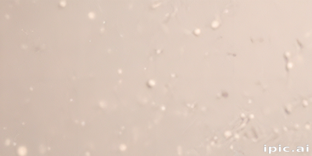 A Close-Up View of Tiny Bubbles on a Soft Neutral Background