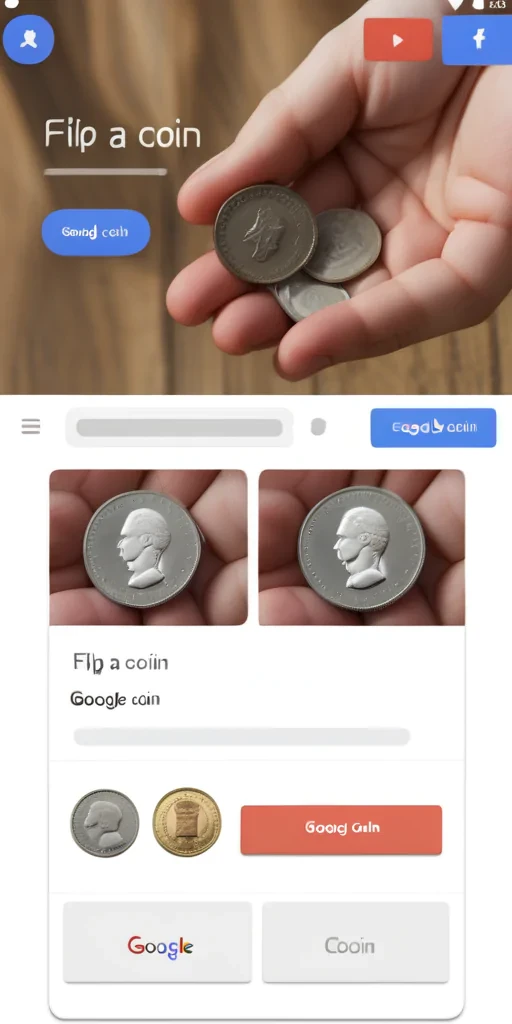 Interactive Coin Flip Game: Choose Your Coin and Start Playing!