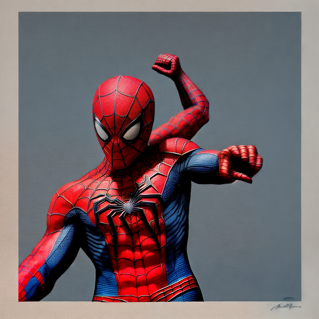 Hitler giving award to spiderman in uk