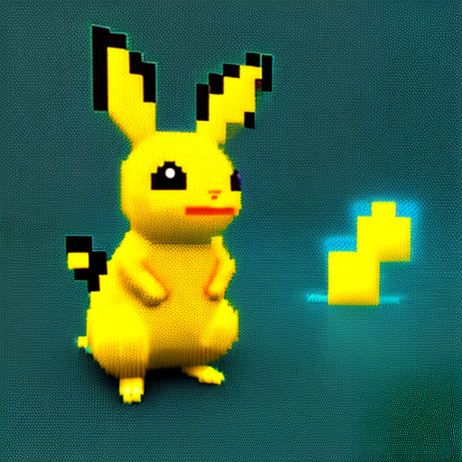 pixlated picachu