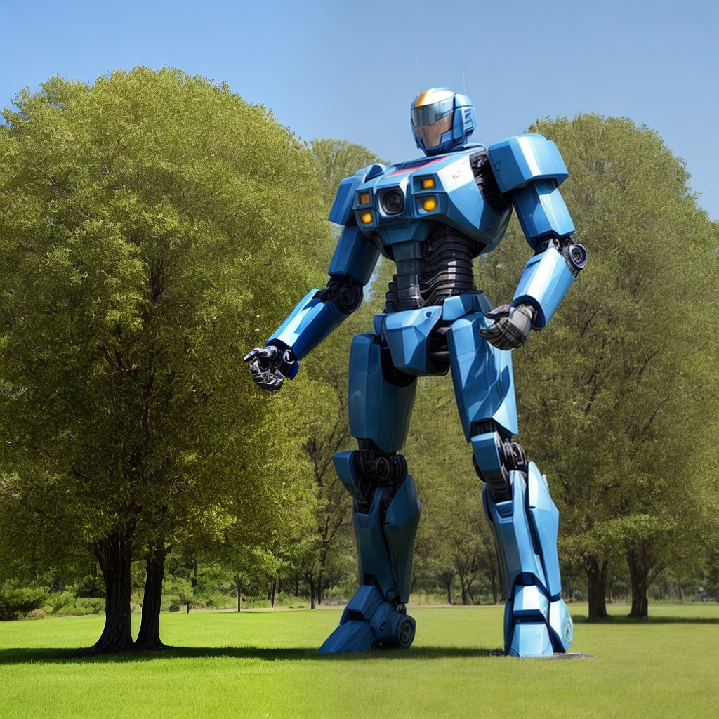 A giant robot