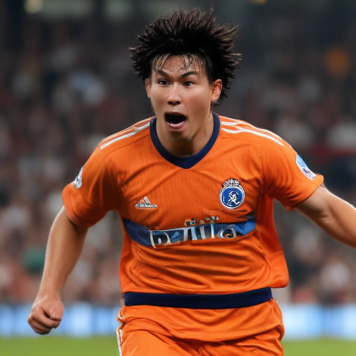 goku playing on real madrid