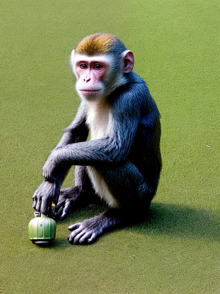 monkey with a grenade