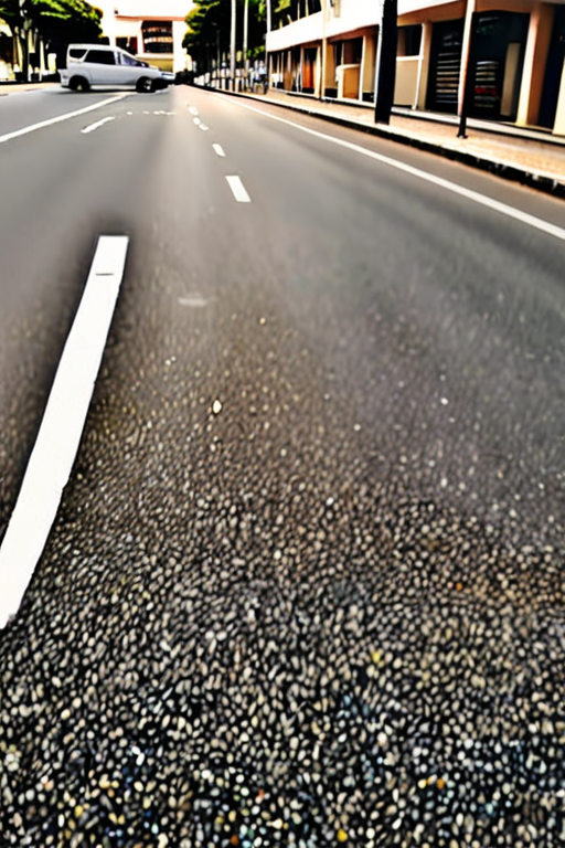 Van escolar estacionada e 1 aluno do lado