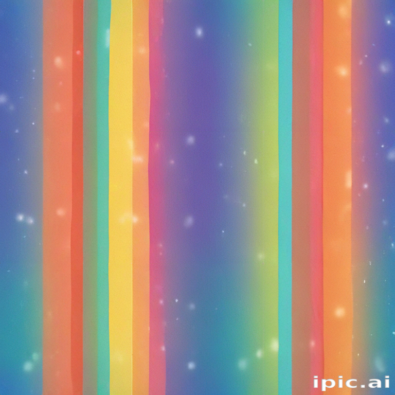 Vibrant Stripes of Color Create a Playful and Dreamy Background