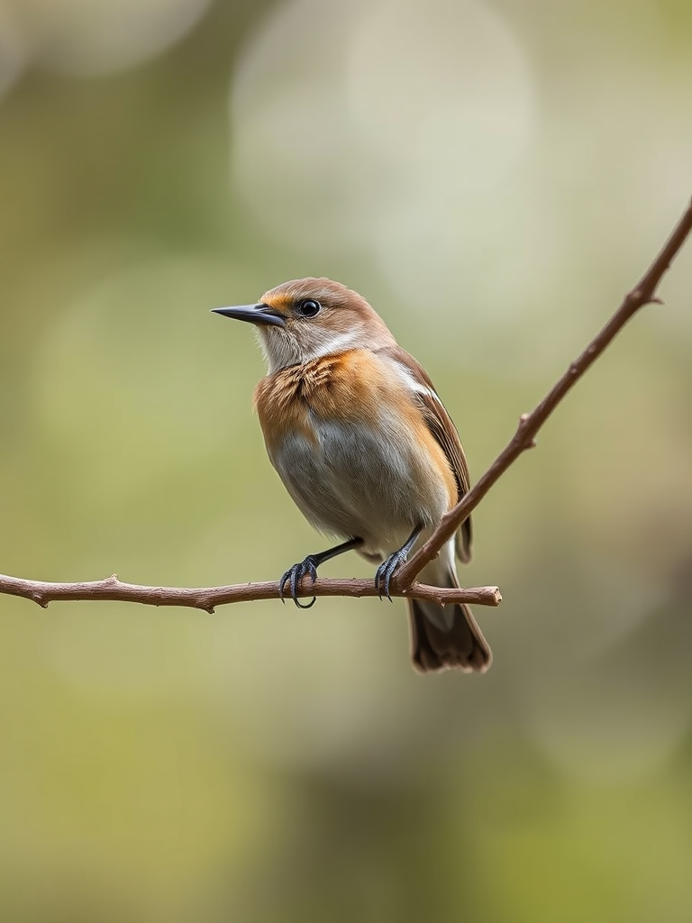 A Beautiful Bird Perched Gracefully on a Branch in Nature.