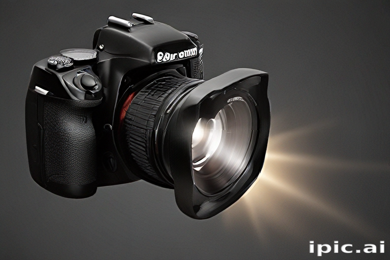 High-Quality DSLR Camera with Flash and Professional Photography Features