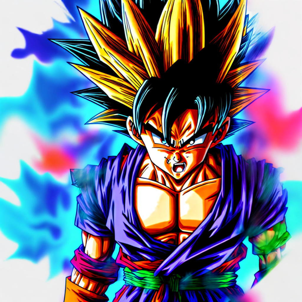 Goku, Abstract,