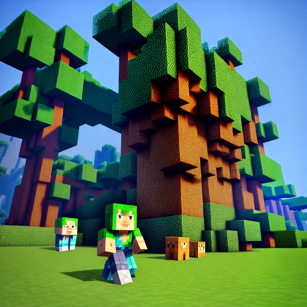 Minecraft. Giant