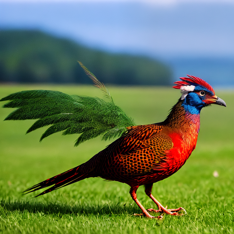 angry pheasant eat chocolate