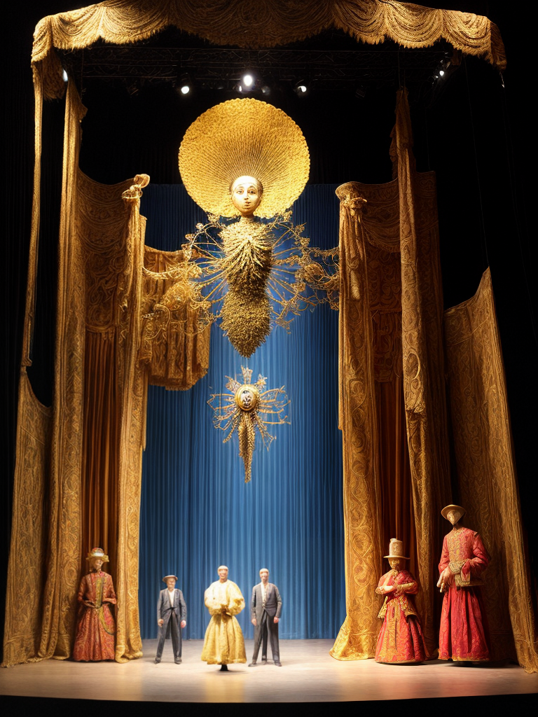 beautiful and strange surrealist puppet show feature inctricately made ...