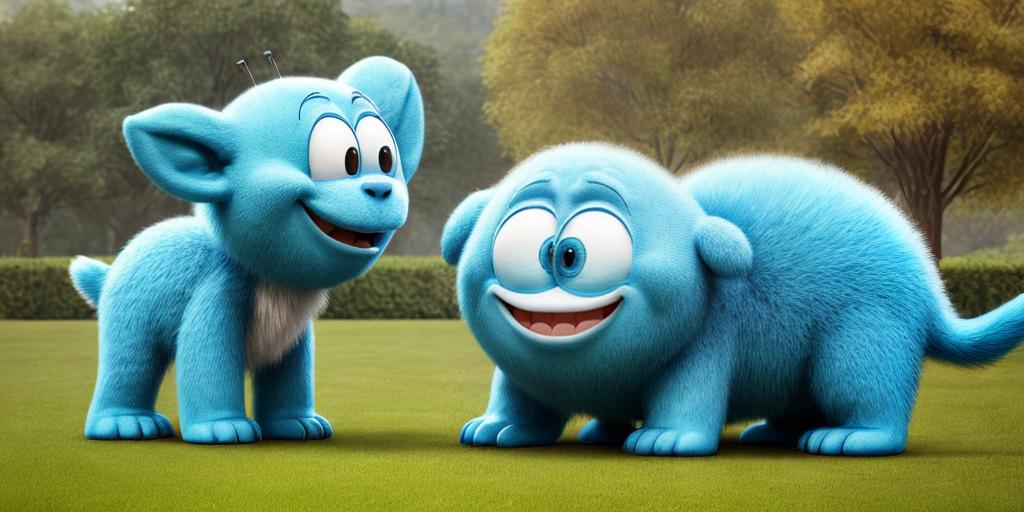 gumball hugging Darwin