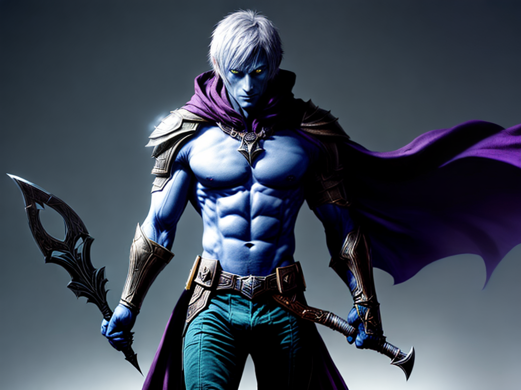 dungeons and dragons, drow, dark elf, male, rogue, fighting, thief ...