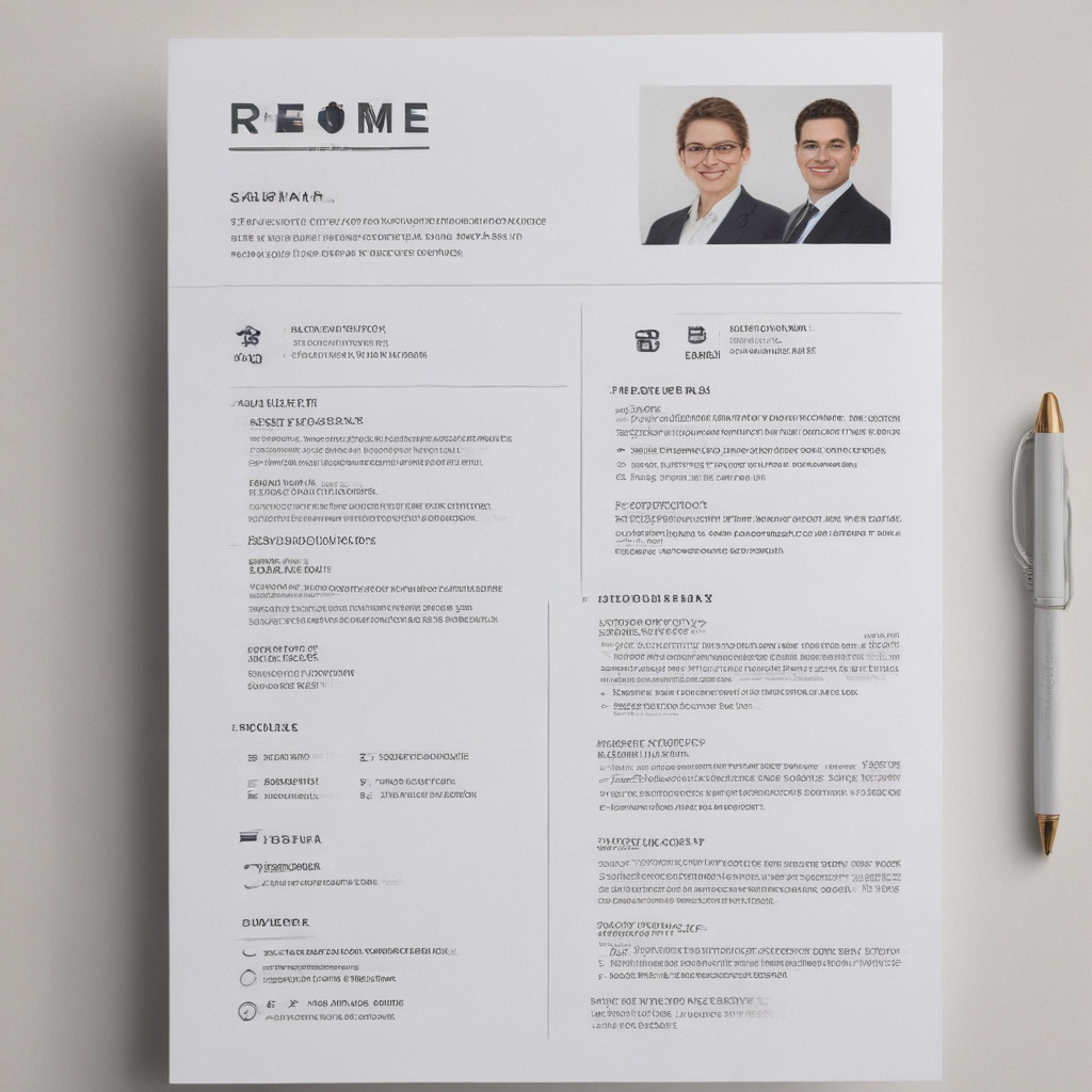 Business picture for resume