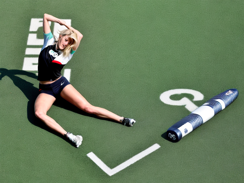 Ellie Goulding Doing the splits