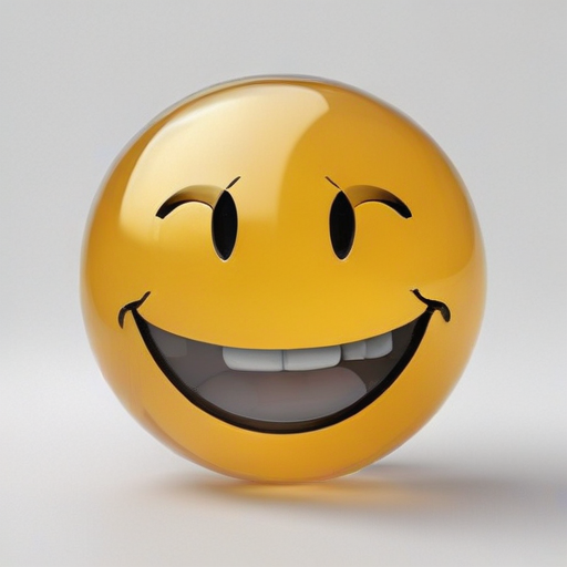A Bright and Cheerful Smiley Face Emphasizing Joy and Happiness Everywhere.