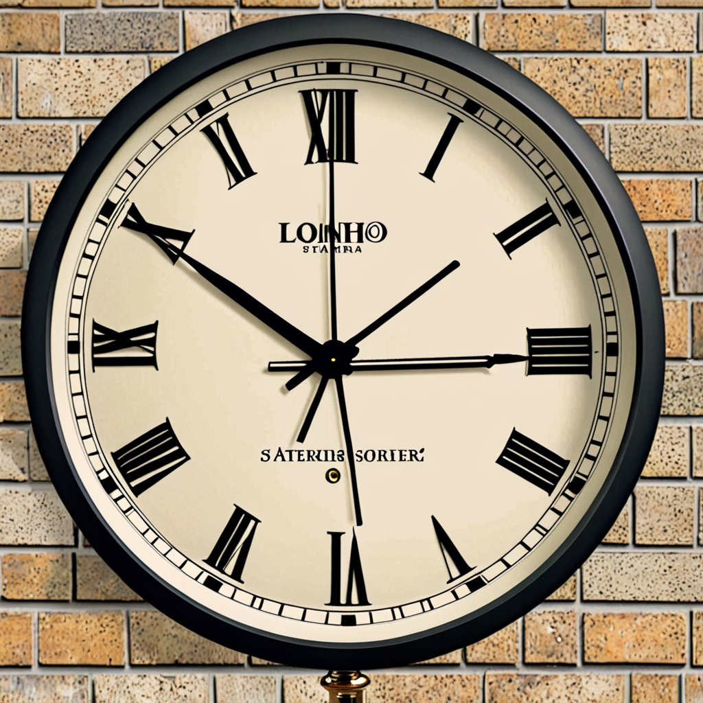 As the clock struck six in the evening