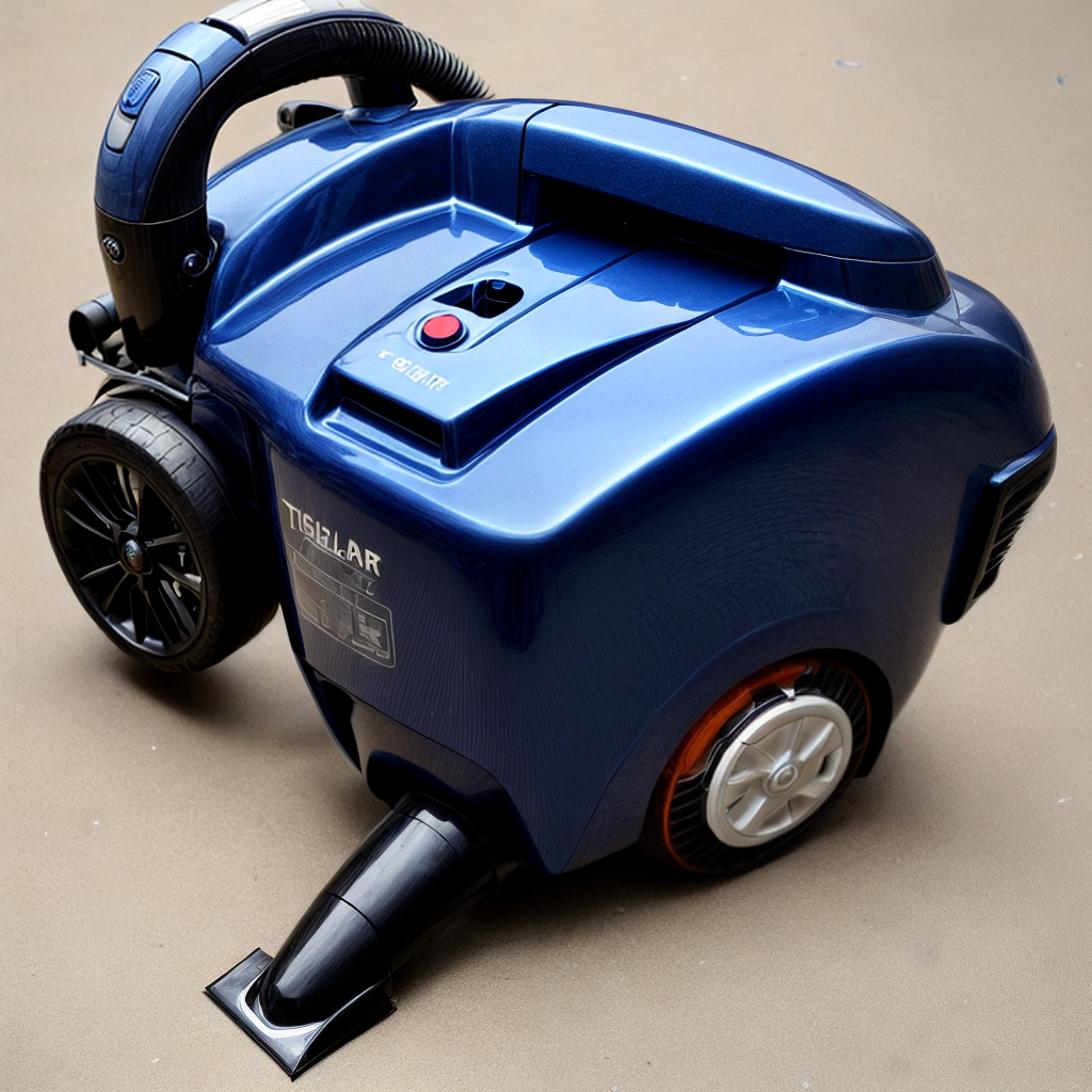 vacuum cleaner made with a tesla valve