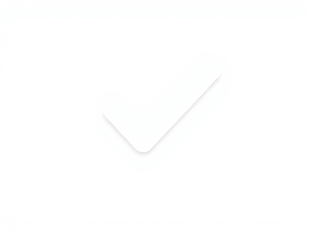 create a high-resolution image of a checkmark with multiple layers and ...