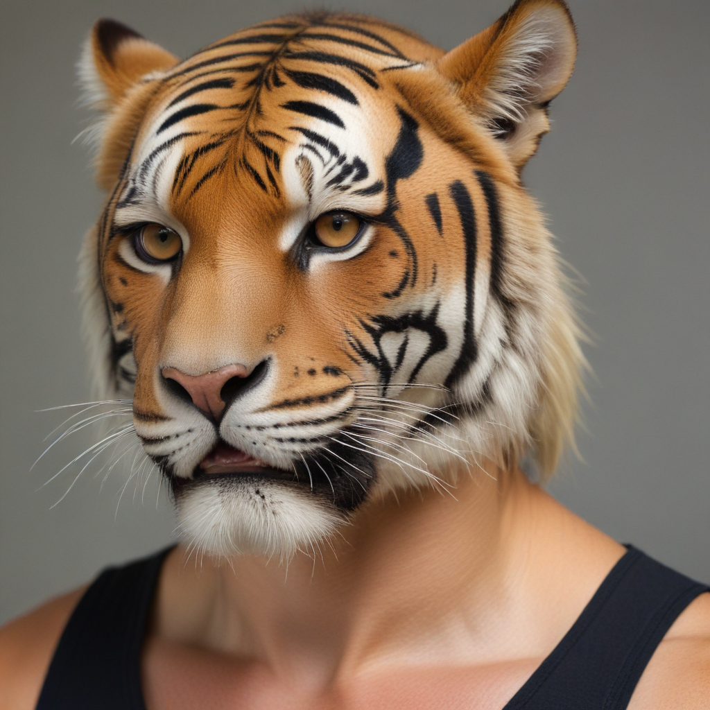 human/tiger hybrid