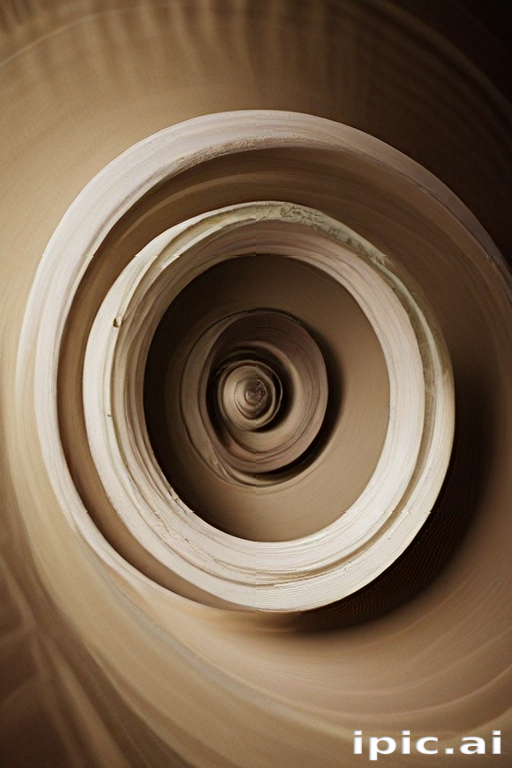 Mesmerizing Spiral Design Showcasing Intricate Patterns and Smooth Textures