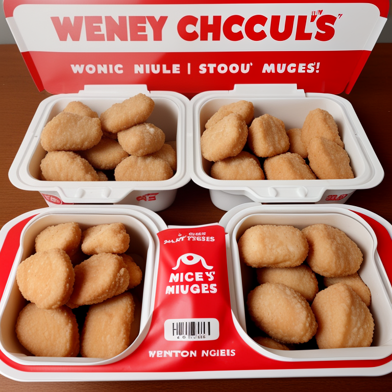 Deliciously Unusual Chicken Nugget Packaging with Creative Labeling and ...