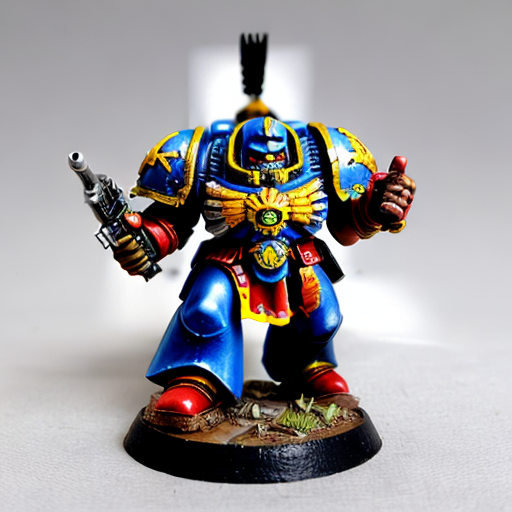 Warhammer 40k Space marine Penguin faction, painting