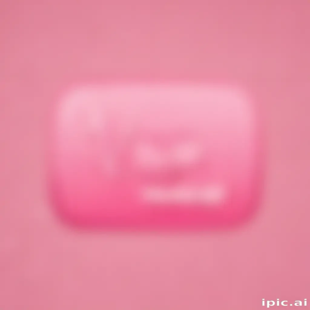 Soft Pink Background Featuring a Blurred Logo or Icon Design