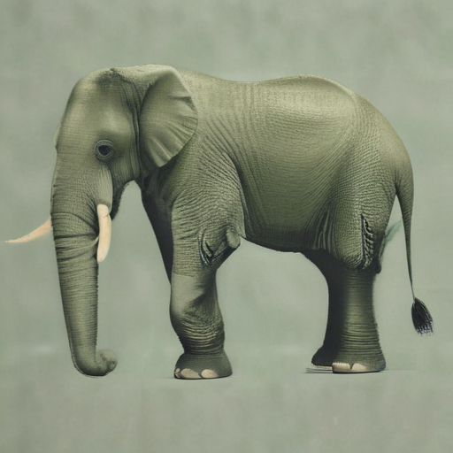 green elephant