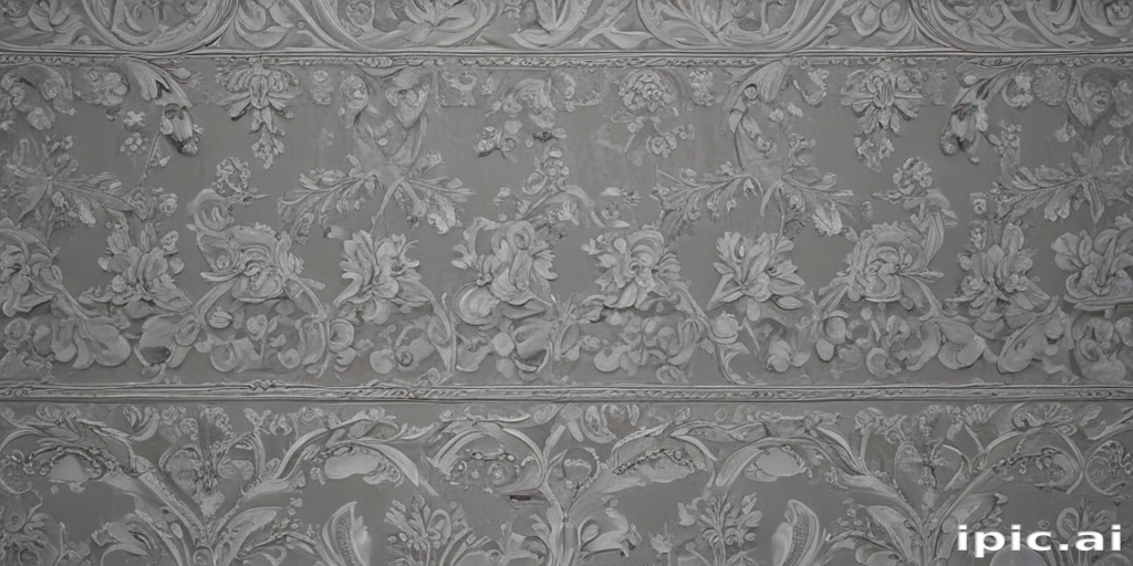 Intricate Floral Patterns and Designs Adorning an Elegant Decorative ...