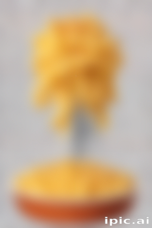 A Whimsical Display of Twisted Pasta Piled High on a Plate.