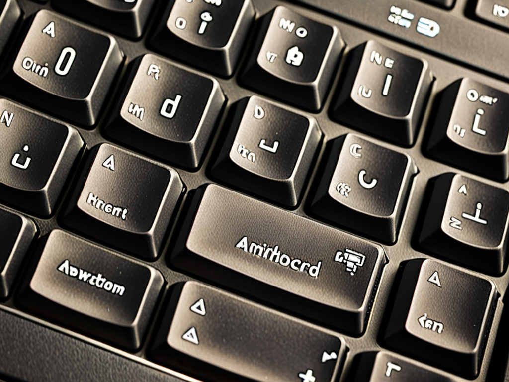 Keyboard with I and O keys switched