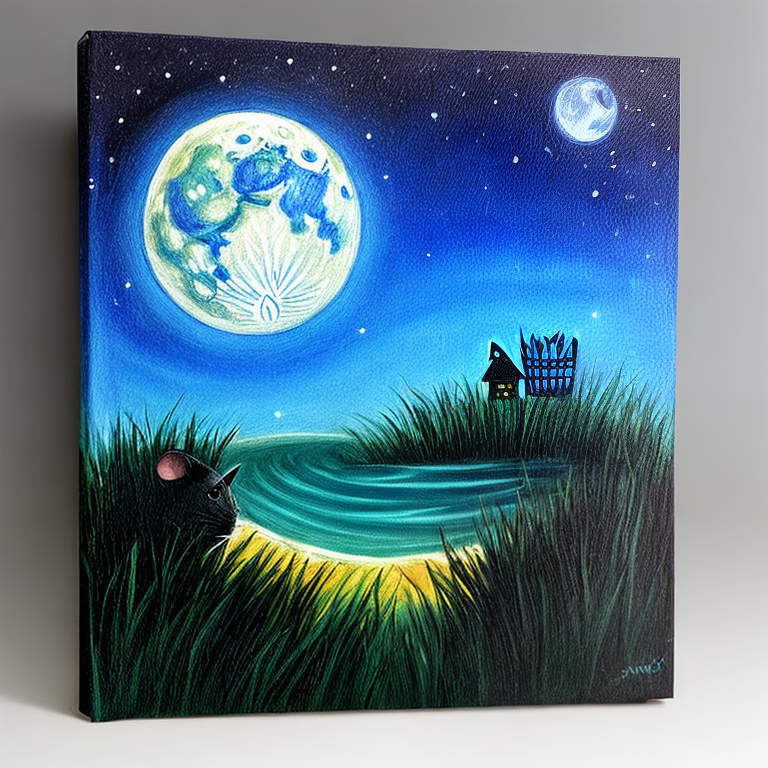 Rat in moon