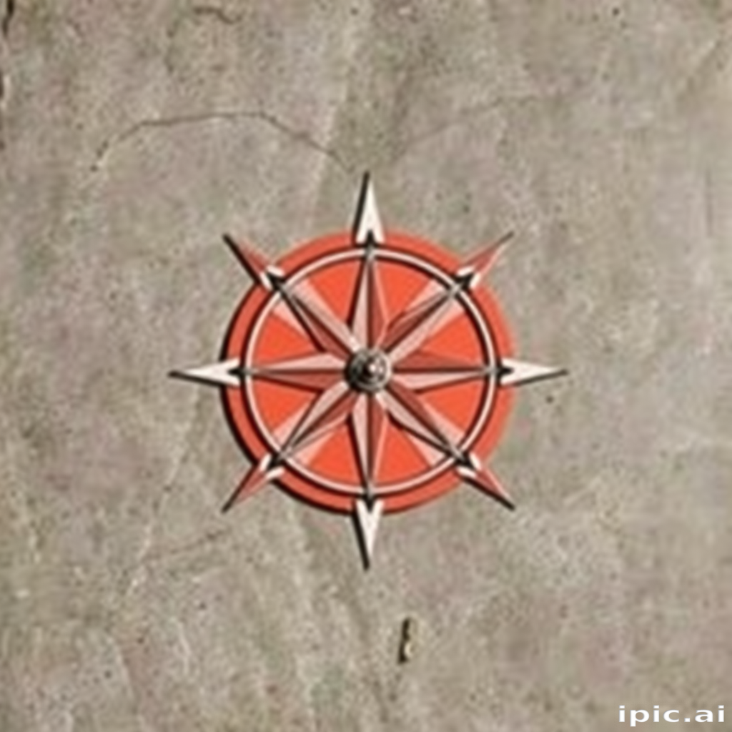 Exploring the Symbolism and Design of a Nautical Compass Rose