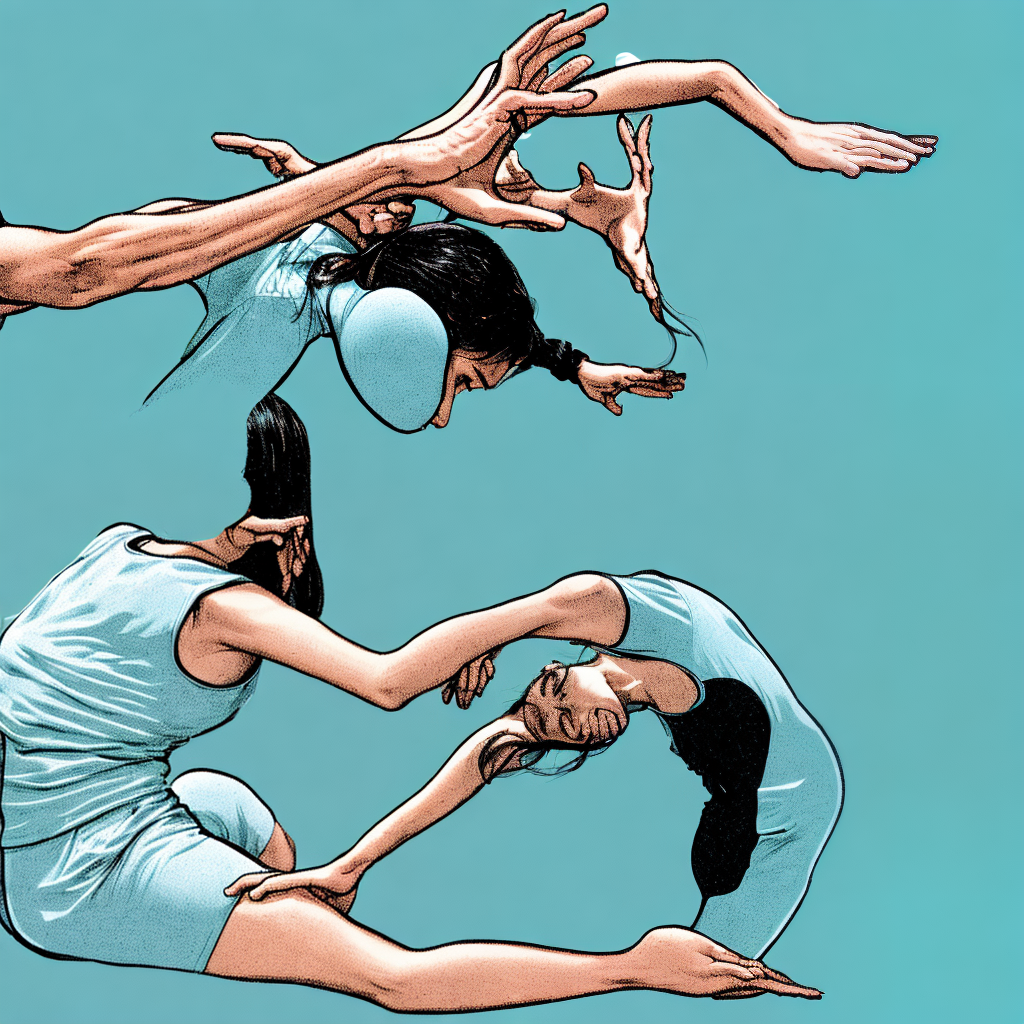 an illustration of contact Improv