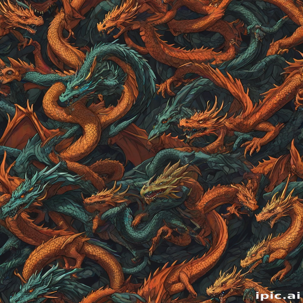 backgrounds of dragons