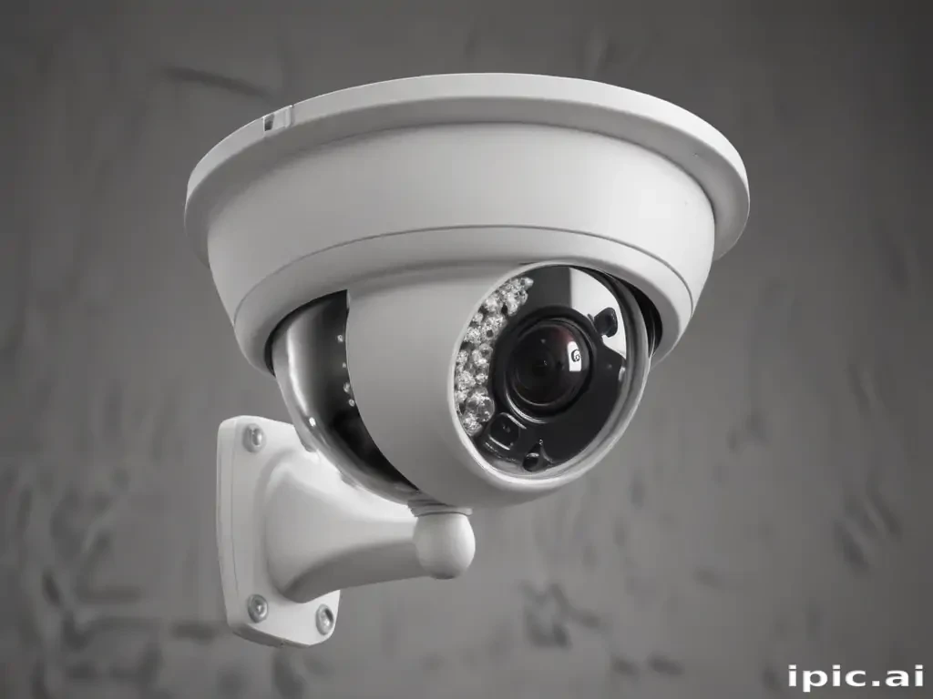 High-Definition Security Camera Installed for Enhanced Surveillance and ...