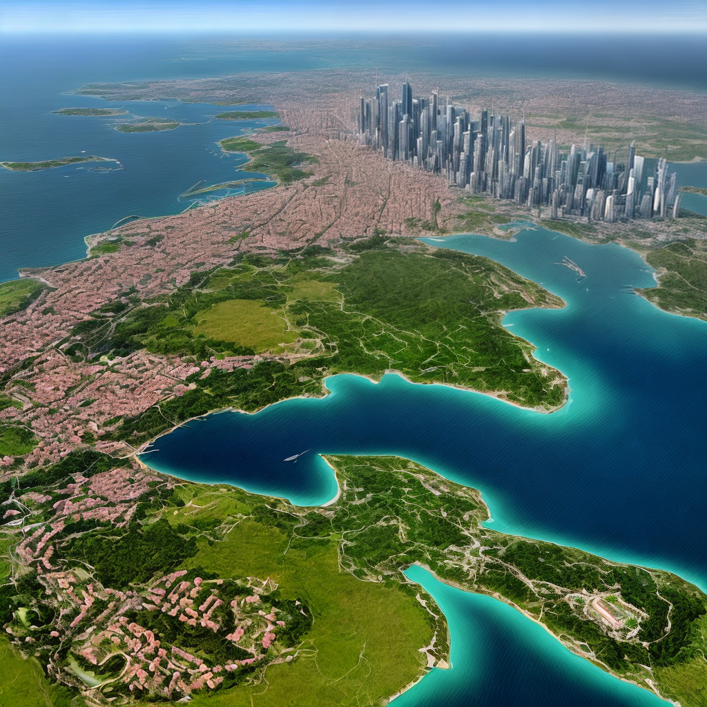 Most Gorgeous, Beautiful and Joyful Super High-end Advanced Future City