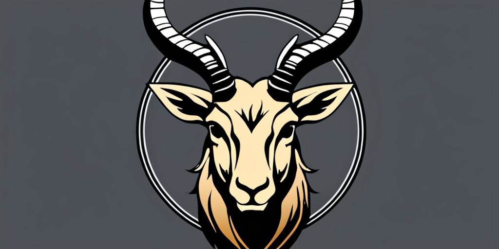 Legend of Markhor logo (Anime Style)