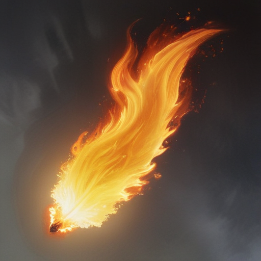 flying flame
