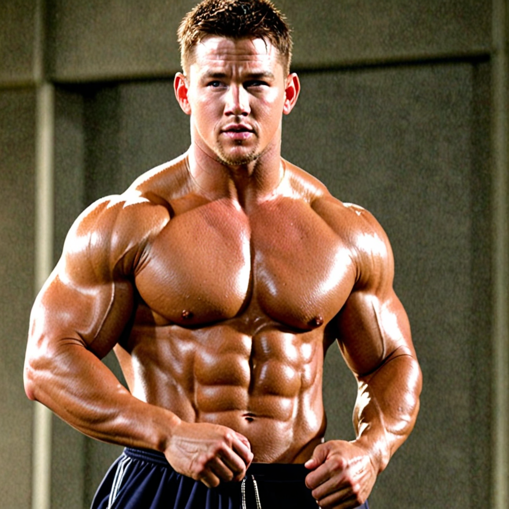 muscular bodybuilder channing tatum