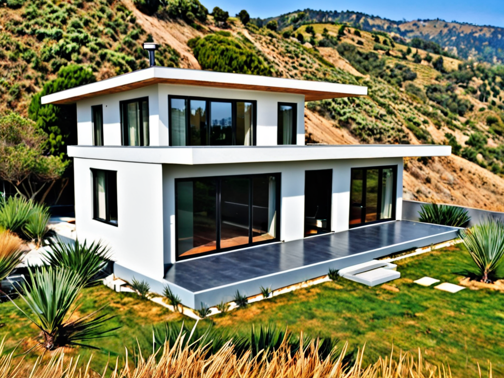 Earthquake resistant house