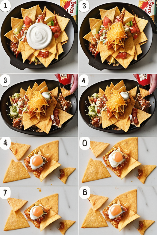 Deliciously Spooky Nachos Topped with Fun Ingredients for Halloween ...