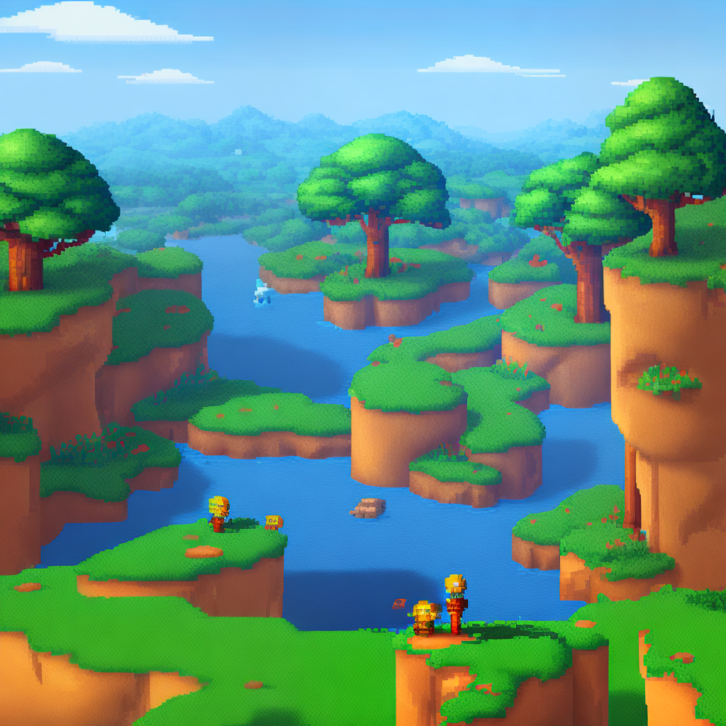 pixel art game