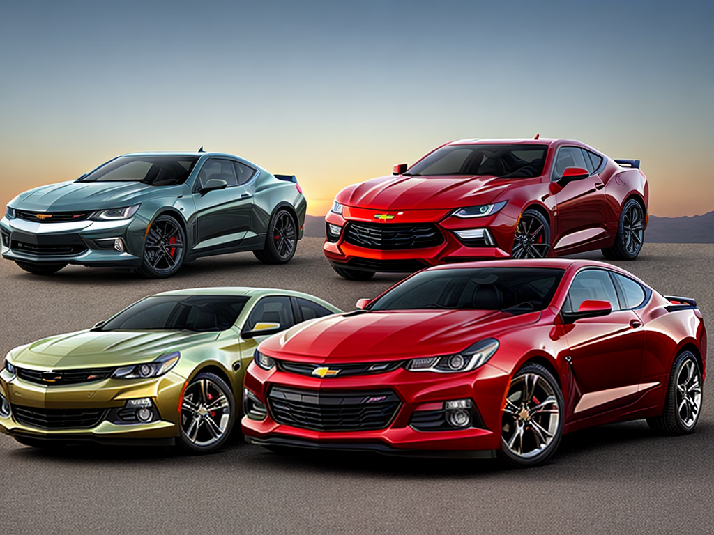 create a modern lineup of chevrolet cars