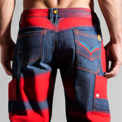 Man sagging jeans