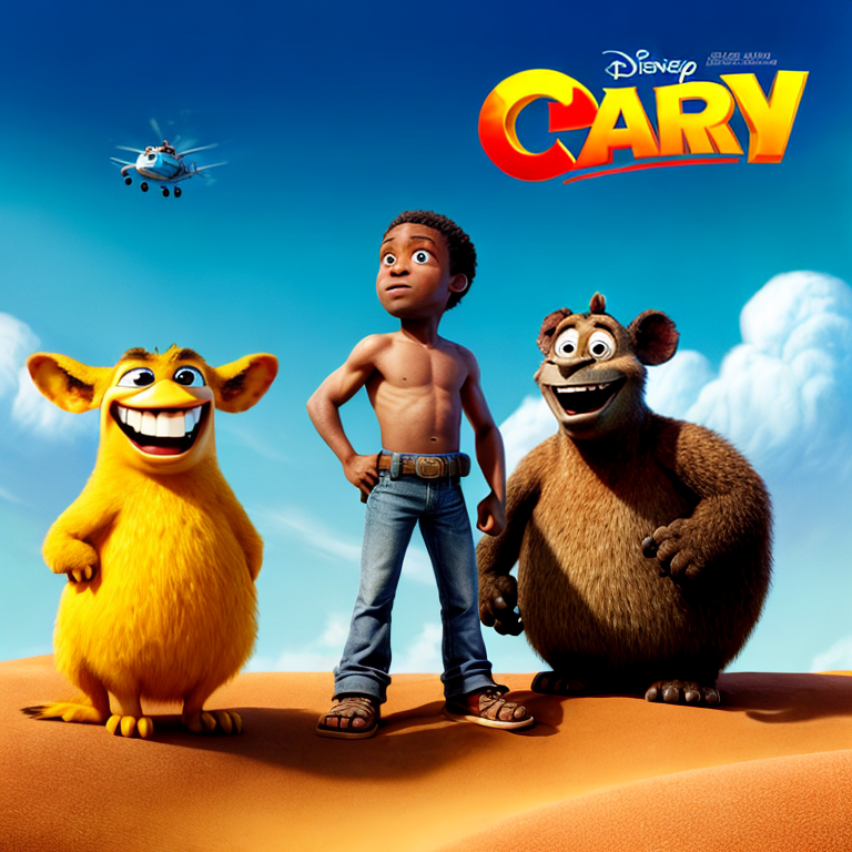 Disney Pixar movie poster about an Angolan refugee during the Angolan ...